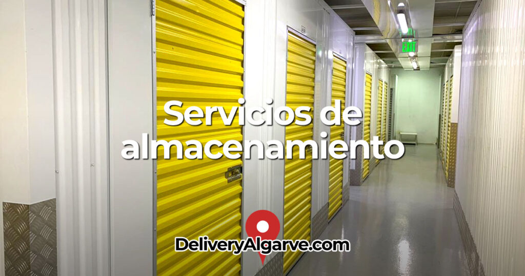 Servicios de almacenamiento seguro, Irlanda y Portugal. DeliveryAlgarve.com